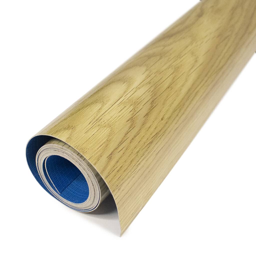 Piso Vinílico en Rollo PVC Simil Madera Pino Transito Residencial ...